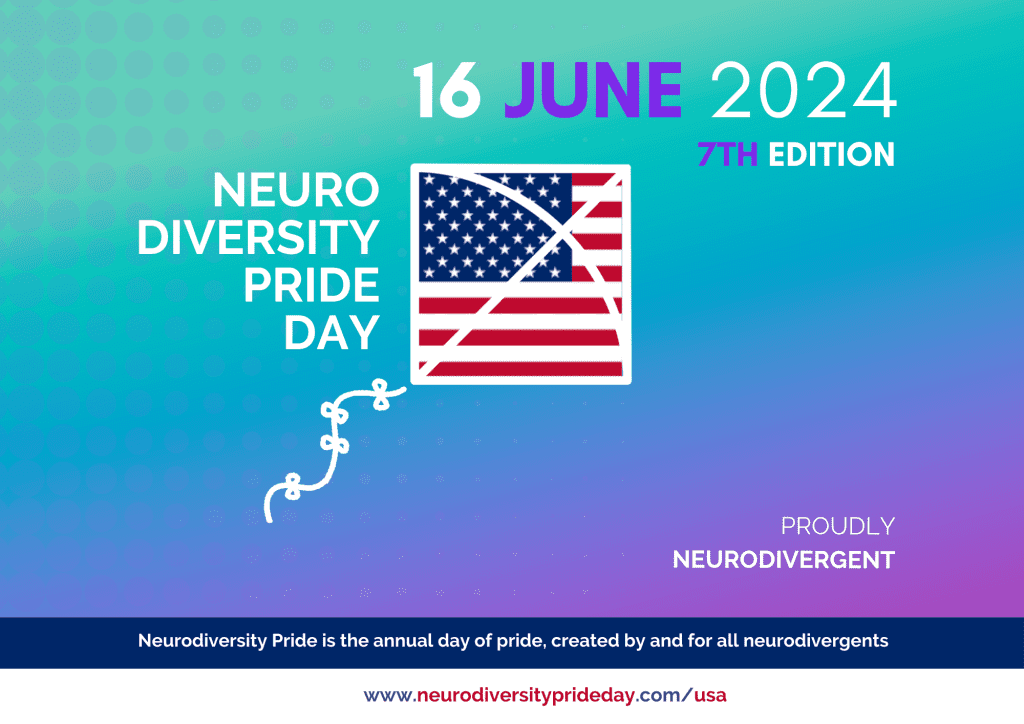USA - Neurodiversity Pride Day | June 16 2024 | ND Pride 2024